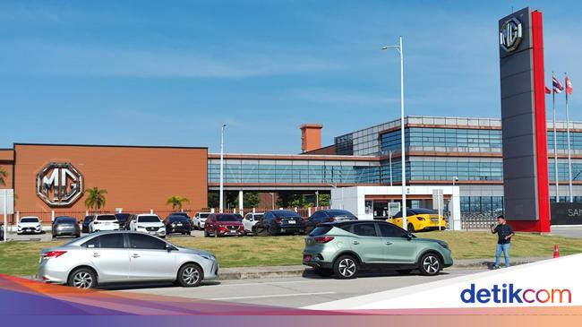 Megahnya Pabrik MG di Thailand, Setahun Bisa Produksi 100 Ribu Mobil!