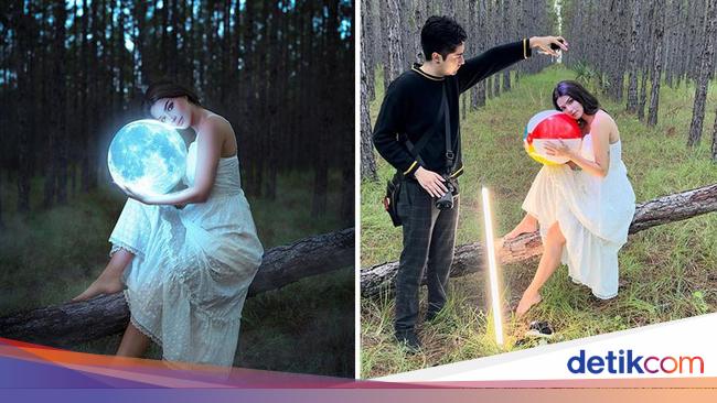 Perbandingan Foto Jadi Vs Proses Pemotretan Bikin Melotot