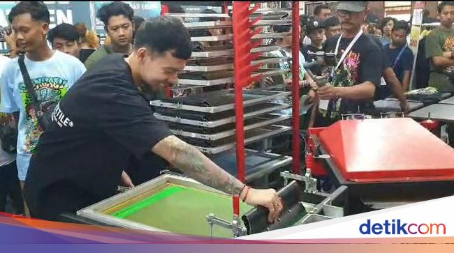 Dongkrak Ekonomi Kreatif, 1.800 Peserta Hadiri Pameran Sablon di Mojokerto
