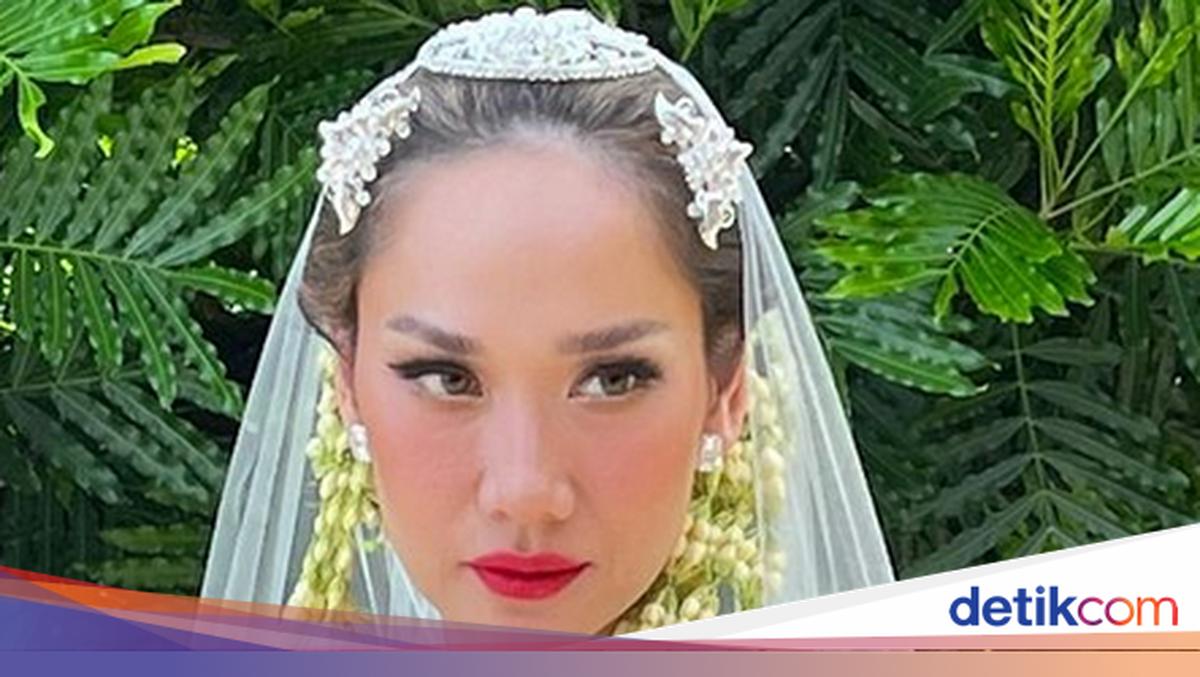 7 Foto Bunga Citra Lestari Jadi Pengantin Jawa Tanpa Paes