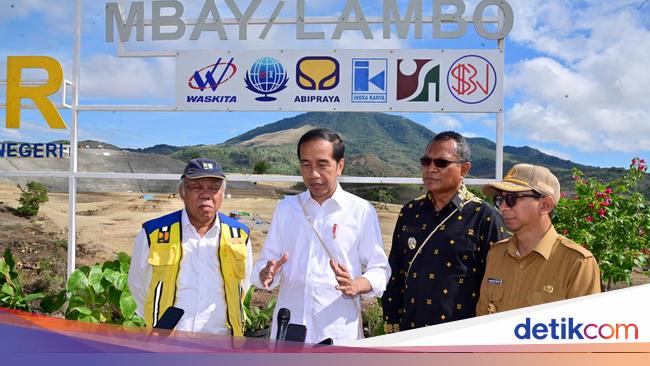 Jokowi Tinjau Progres Bendungan Mbay NTT: Ini Strategi Kedaulatan Pangan Jokowi Tinjau Progres Bendungan Mbay NTT: Ini Strategi Kedaulatan Pangan