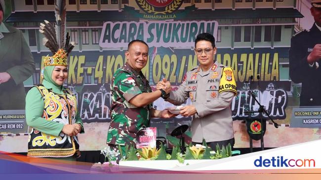 Sinergi TNI-Polri Komitmen Jaga Keamanan Wilayah Perbatasan di Kaltara