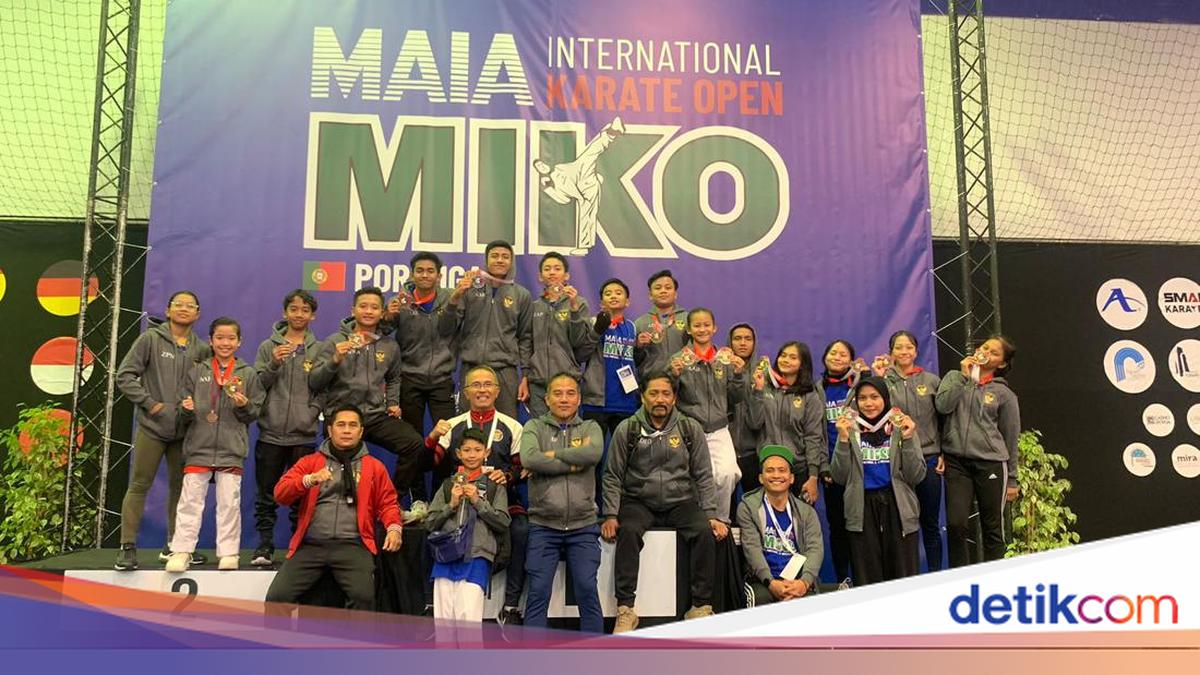 Indonesia Juara Umum Lomba Karate Internasional di Portugal, Berkat 17 ...