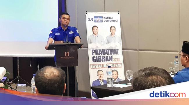 Demokrat NTB Ancam Sanksi Kader yang Tak Pilih Prabowo-Gibran Demokrat NTB Ancam Sanksi Kader yang Tak Pilih Prabowo-Gibran
