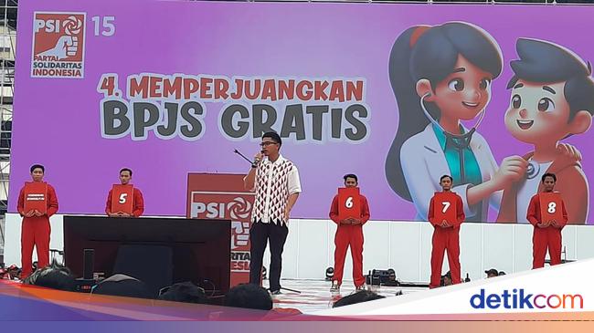 Canda Kaesang Saat Mic Mati di Momen Beri Pesan Sayang HUT PSI