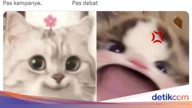 Serunya Debat Capres 2024 Dalam Aneka Meme dari Netizen