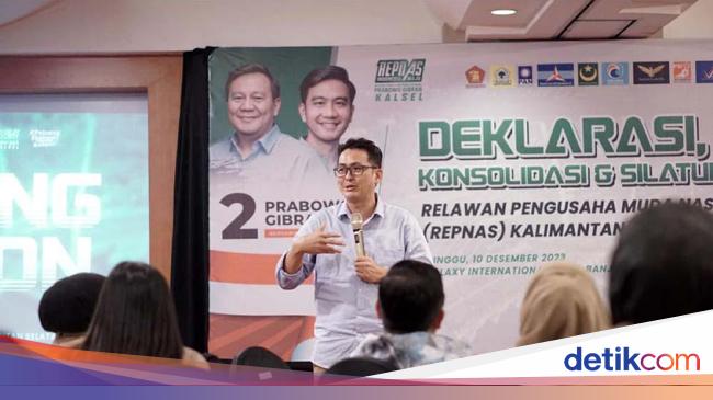 Muhammad Sirod Hadiri Deklarasi REPNAS Dukung Prabowo-Gibran