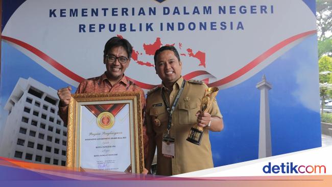 Pemkot Tangerang Raih Penghargaan Kota Sangat Inovatif dari Kemendagri