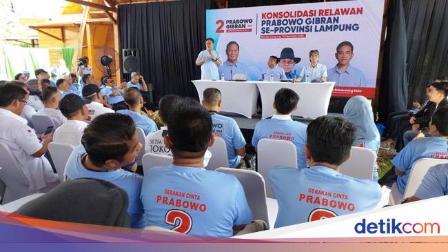 TKN Prabowo-Gibran Janji Prioritaskan Swasembada Pangan di Lampung TKN Prabowo-Gibran Janji Prioritaskan Swasembada Pangan di Lampung