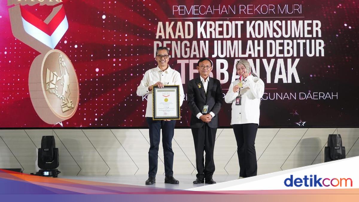 2.312 Debitur Teken Akad Kredit Massal, Bank Jatim Pecahkan Rekor MURI