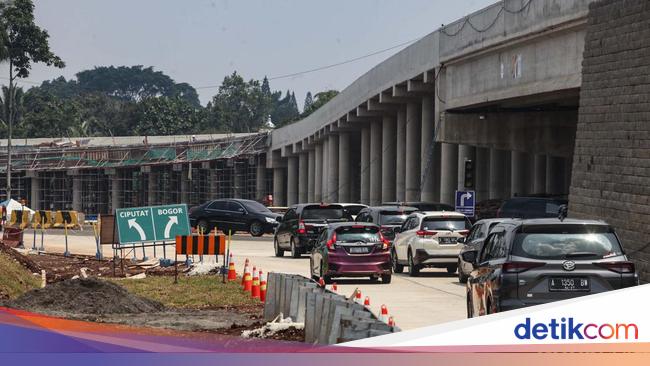 STS Pengurai Macet di GT Pamulang Ditarget Rampung Kuartal III 2023