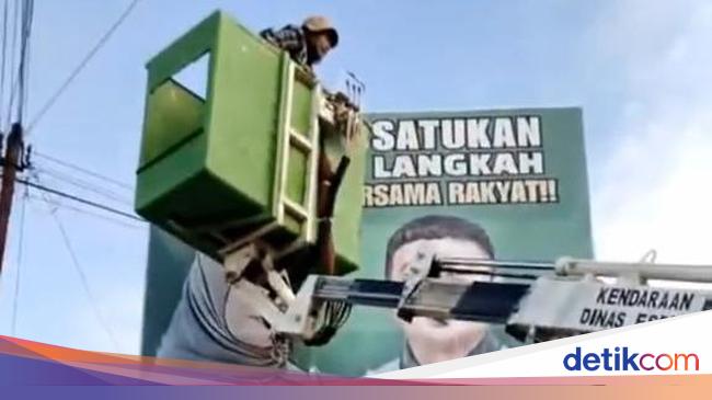Randis ESDM Touna Sulteng Diduga Dipakai Pasang Baliho Caleg, Bawaslu Usut