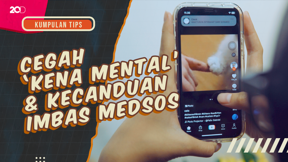 KuTips Cegah 'Kena Mental' dan Kecanduan Imbas Main Medsos