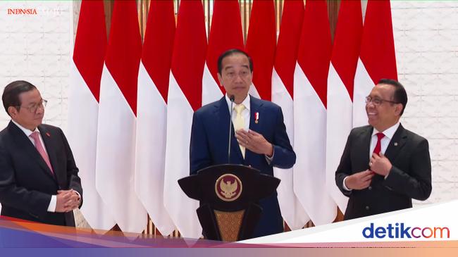 Kata Istana Soal Jokowi Tumben Pakai Dasi Kuning Saat Kunker Ke Jepang