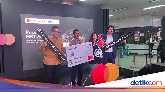 Tok! Nama Mastercard Resmi Tercatat di Stasiun MRT Senayan