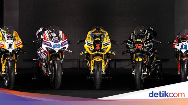 Ducati Rilis Panigale Replika Motor Bagnaia-Martin, Harga Mulai Rp 600 ...