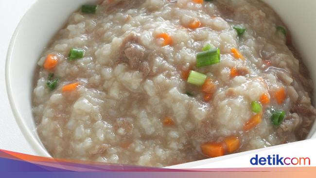Resep Bubur Daging Sapi dan Sayuran, Sarapan Penambah Stamina