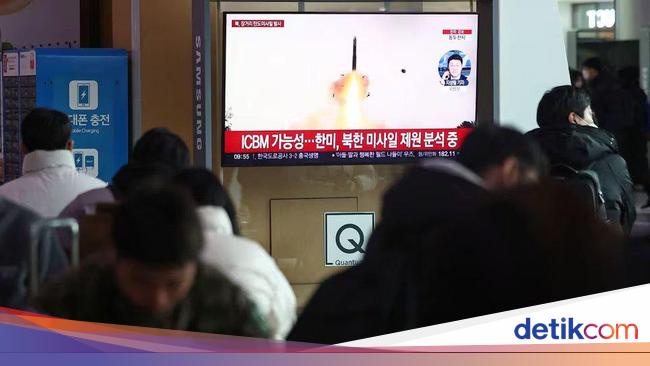 Korut Kembali Luncurkan Rudal Balistik Korut Kembali Luncurkan Rudal Balistik