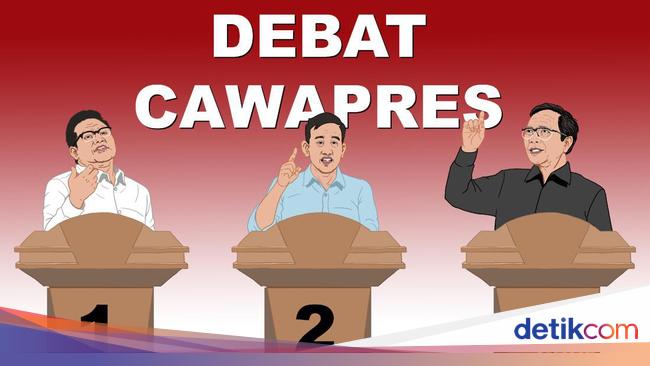 Apa Tema Debat Cawapres 2024 yang Digelar 22 Desember 2023?