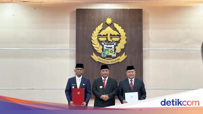Pemprov Sulsel Serahkan Sk Perpanjangan Masa Jabatan Pj Bupati Takalar