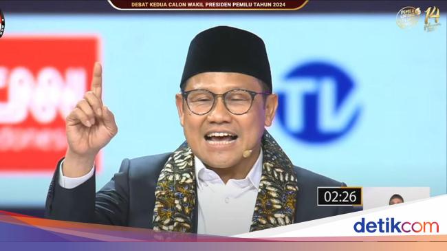 Gibran Tanya Cara Tingkatkan Peringkat Indonesia di SGIE, Cak Imin: Itu Apa?