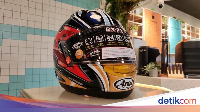 Arai Luncurkan Helm Langka Di Indonesia Harganya Rp 25 Juta