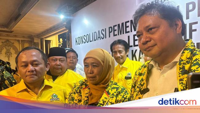Airlangga Beri Sinyal Golkar Siapkan Sarmuji Jadi Cawagub Khofifah Airlangga Beri Sinyal Golkar Siapkan Sarmuji Jadi Cawagub Khofifah