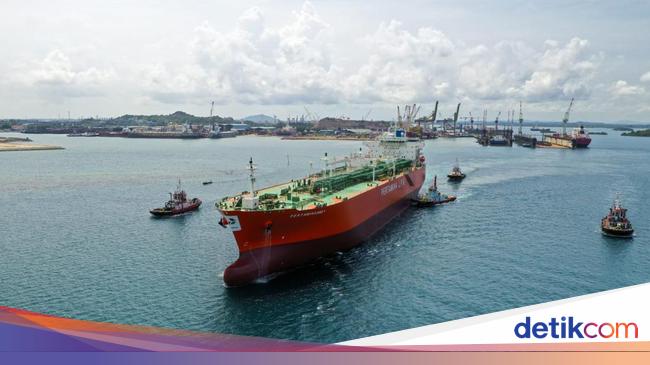 Pertamina Kenalkan Tanker Gas Raksasa Baru dari Korsel, Ini Kecanggihannya