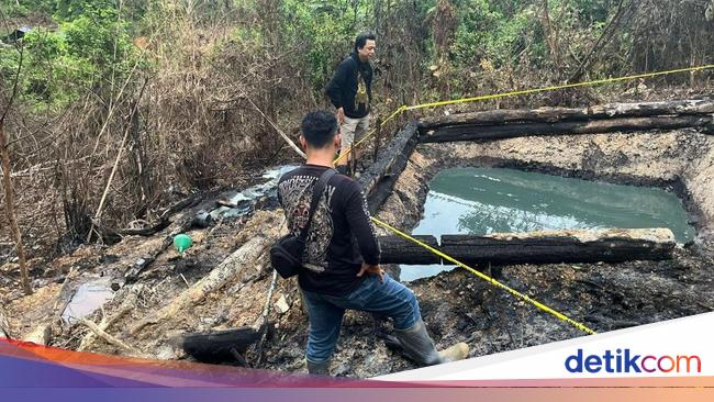 Tim Gabungan Tutup 8 Sumur Minyak Ilegal di Tahura STS Jambi