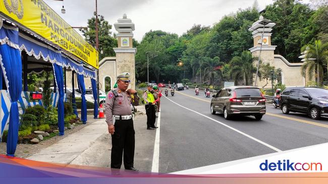 Lalin Jogja-Wonosari Lancar Sore Ini, Jangan Langgar Marka Jalan Dab!