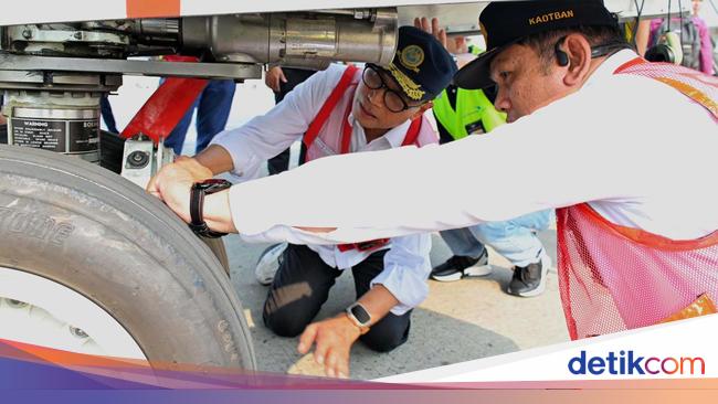Kawal Nataru, Menhub Cek Bandara Soetta hingga Roda Pesawat