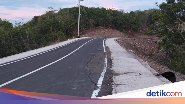 Proyek Jalan Lawo Soppeng-Barru Rp 69 M Mulai Rusak Sebelum Diresmikan
