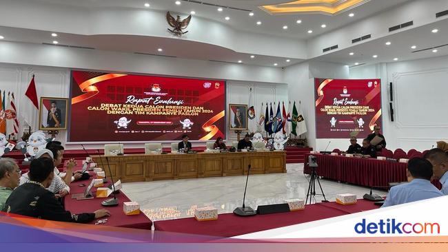 KPU Gelar Rapat dengan Timses Paslon, Bahas Evaluasi Debat Kedua KPU Gelar Rapat dengan Timses Paslon, Bahas Evaluasi Debat Kedua