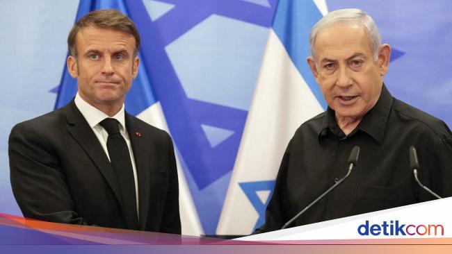 Netanyahu Kecam Macron Soal Rencana Pengakuan, Palestina Bilang Gini Netanyahu Kecam Macron Soal Rencana Pengakuan, Palestina Bilang Gini