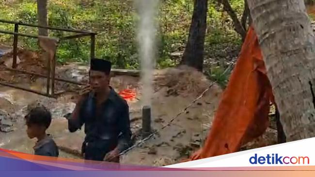 Awal Pengeboran hingga Air Setinggi 20 Meter Menyembur Gegerkan Pamekasan
