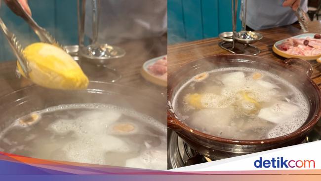 Unik! Restoran Ini Punya Hot Pot Kuah Durian, Gimana Rasanya?