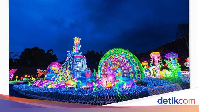Milenial Glow Garden, Wisata Kekinian dan Modern di Malang