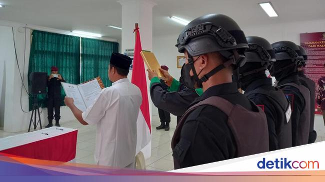 Satu Napiter Kasus Penyerangan Mako Brimob Loki Ambon Ucap Ikrar Setia NKRI