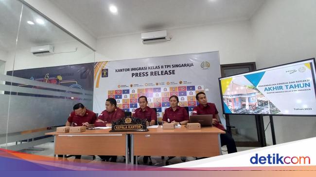 Imigrasi Singaraja Deportasi 17 WNA di 2023, Ada yang Berbuat Tak Senonoh