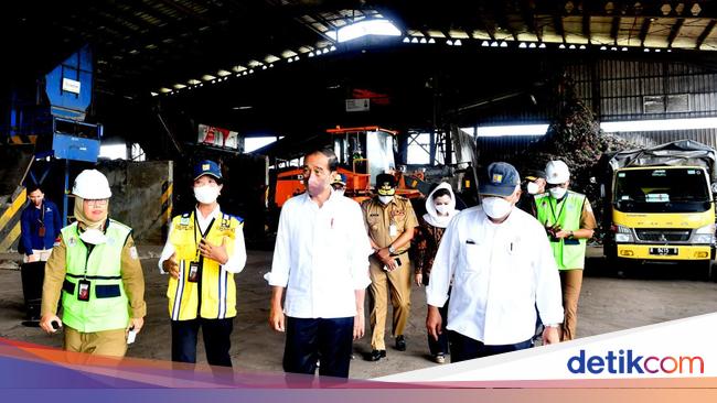 Jokowi Tinjau TPST RDF Cilacap, Bisa Olah 150 Ton Sampah Per Hari