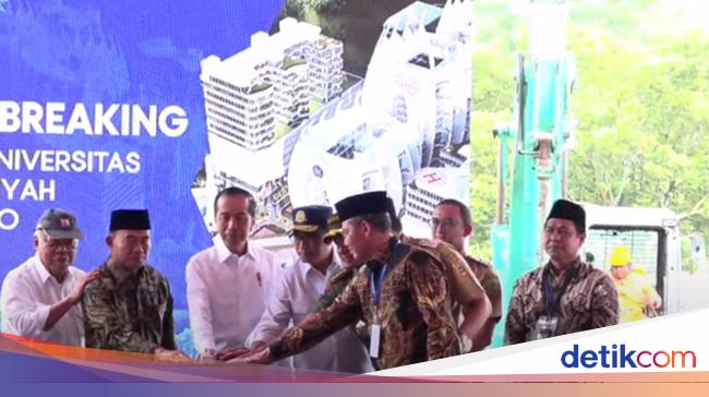 Jokowi Groundbreaking Kampus II UMP: Mungkin Gedung Tertinggi di Purwokerto