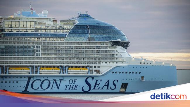 Siap Debut di Lautan, Kapal Icon of The Seas 5 Kali Lebih Besar dari ...