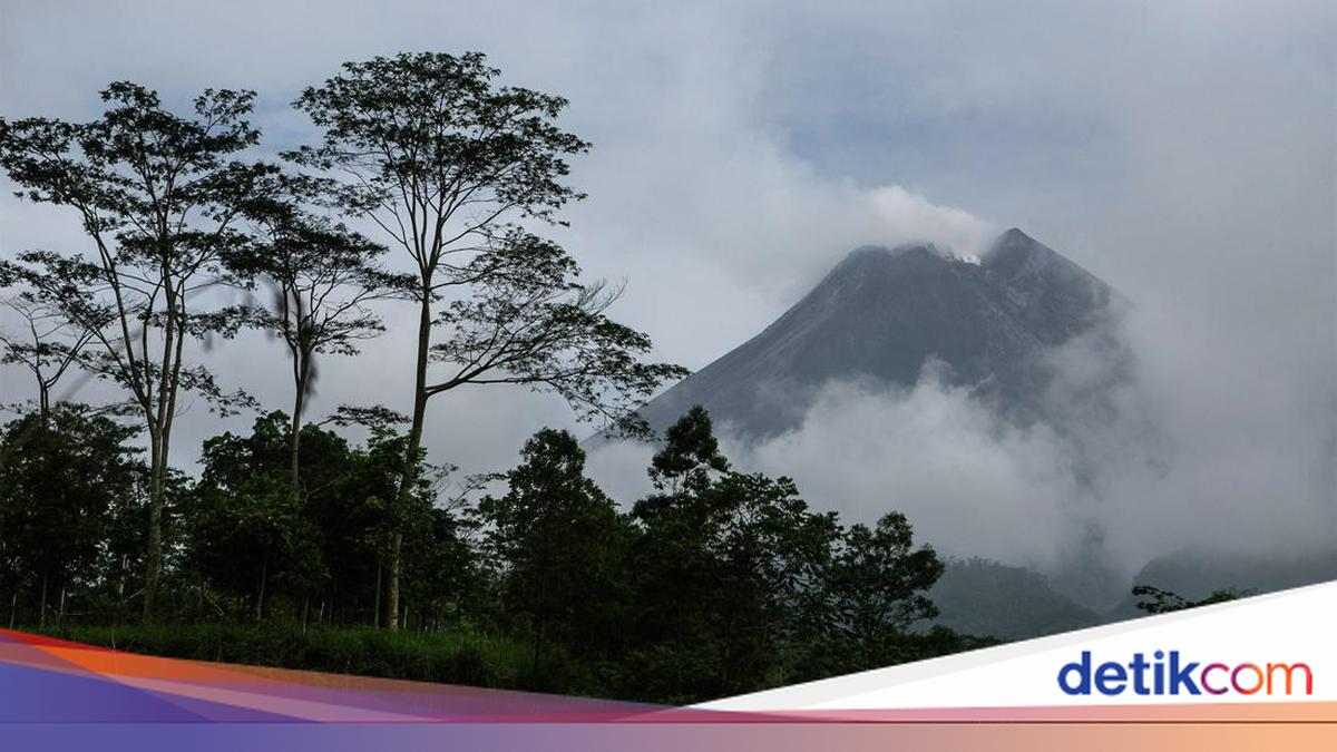 Gunung Merapi Muntahkan Awan Panas 1,4 Km ke Kali Bebeng