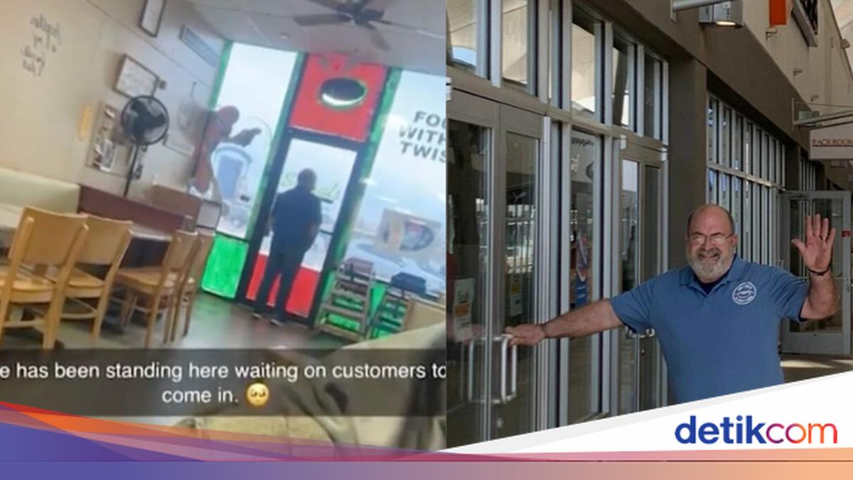 Sedih! Pemilik Resto Ini Menantikan Pelanggan di Depan Pintu