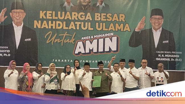 Keluarga Besar Nu Deklarasi Dukung Amin Cak Imin Bangga
