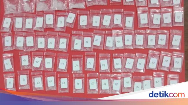 Emak-emak di Morowali Jadi Kurir Narkoba Ditangkap, 87 Saset Sabu Disita