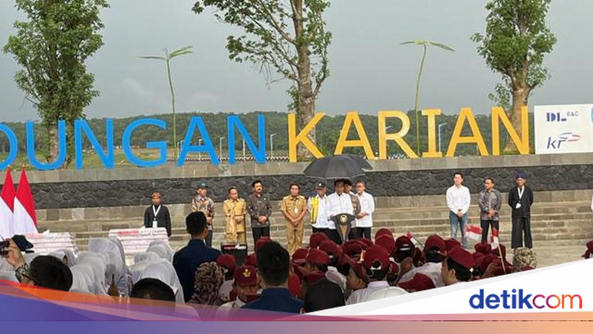 Jokowi Resmikan Bendungan Karian Banten, Telan Anggaran Rp 2,2 T