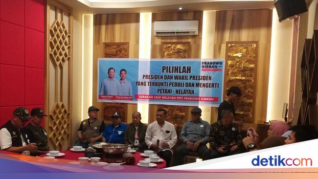 Relawan Petani-Nelayan di Sulsel Deklarasi Dukung Prabowo-Gibran