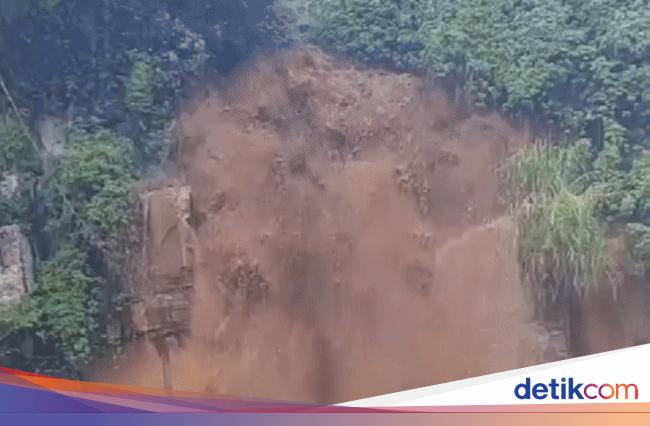 Viral Banjir Lumpur di Curug Batu Templek Bandung, Ini Faktanya