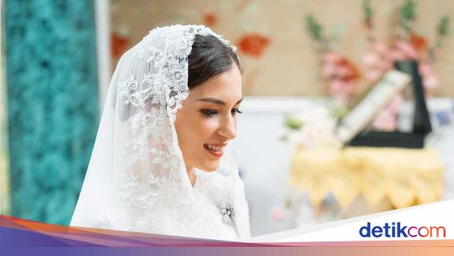 Foto: Detail Penampilan Anisha Rosnah saat Dinikahi Pangeran Mateen